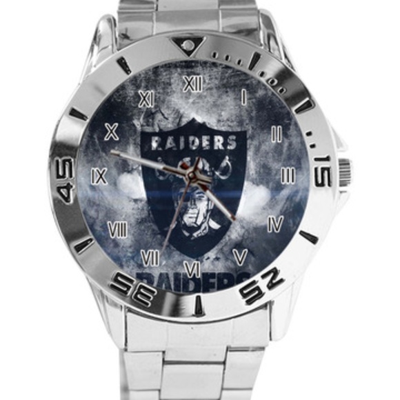 Accessories | Watch Men Nfl Oakland Raiders | Poshmark